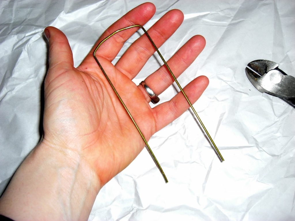 Turn Your Old Wire Hangers Into Garden Staples! | Northwest Edible Life