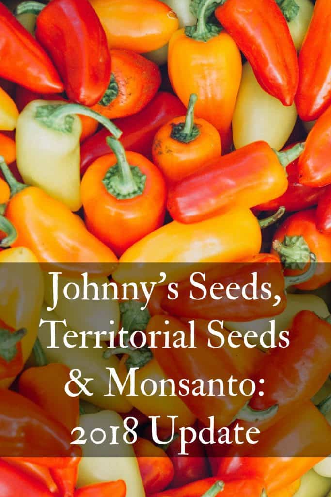 Johnny’s Seeds, Territorial Seeds and Monsanto: a 2018 Update ...