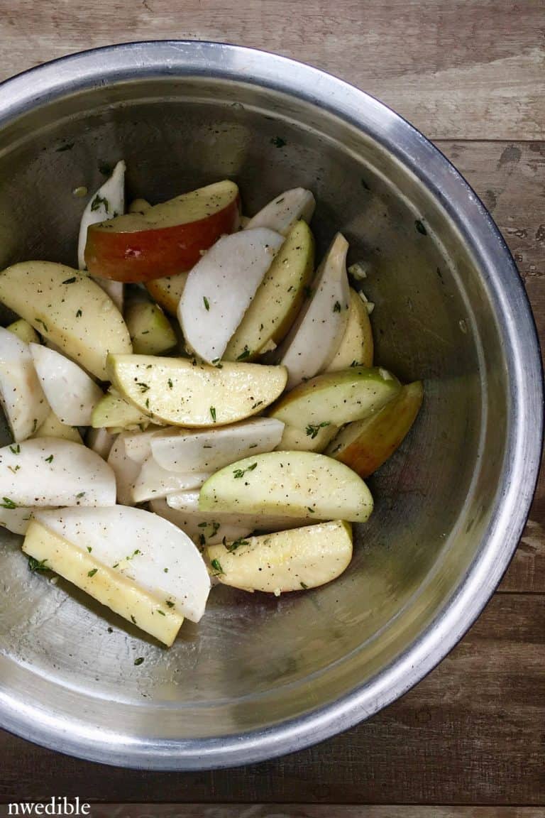 Caramelized Turnips and Apples with Thyme | Northwest Edible Life